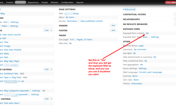 How To display Views Exposed filters as a Block in Drupal ? | Douce ... How To display Views Exposed filters as a Block in Drupal ? | Douce ...